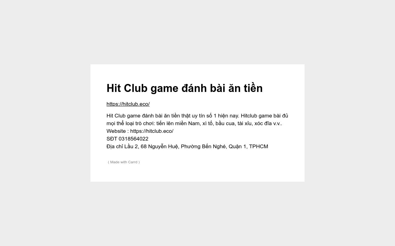 Hit Club